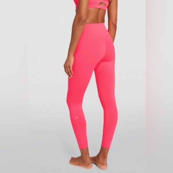 ALO Yoga | Pants & Jumpsuits | Alo 78 Highwaist Airlift Legging Pink ...